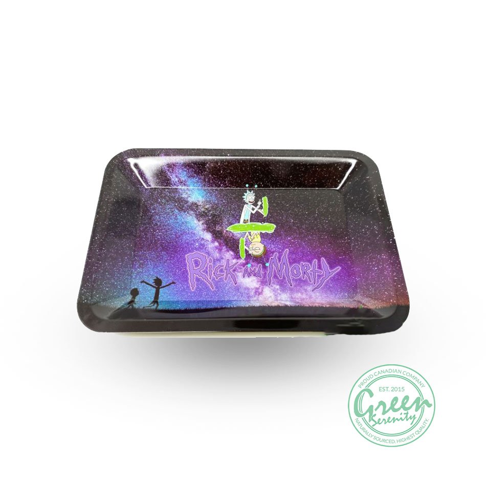 Rick and Morty Rolling Tray - Into the Space